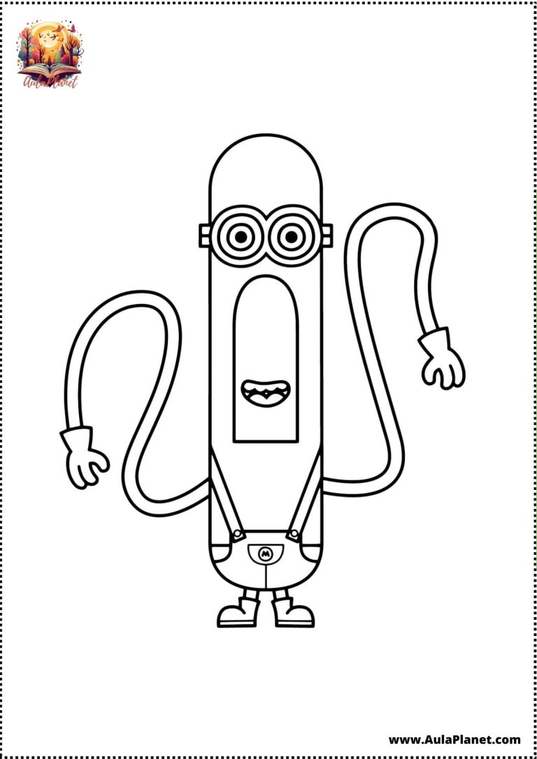 Dibujos de Gru, Mi Villano Favorito 4 para Colorear: Descarga Gratis