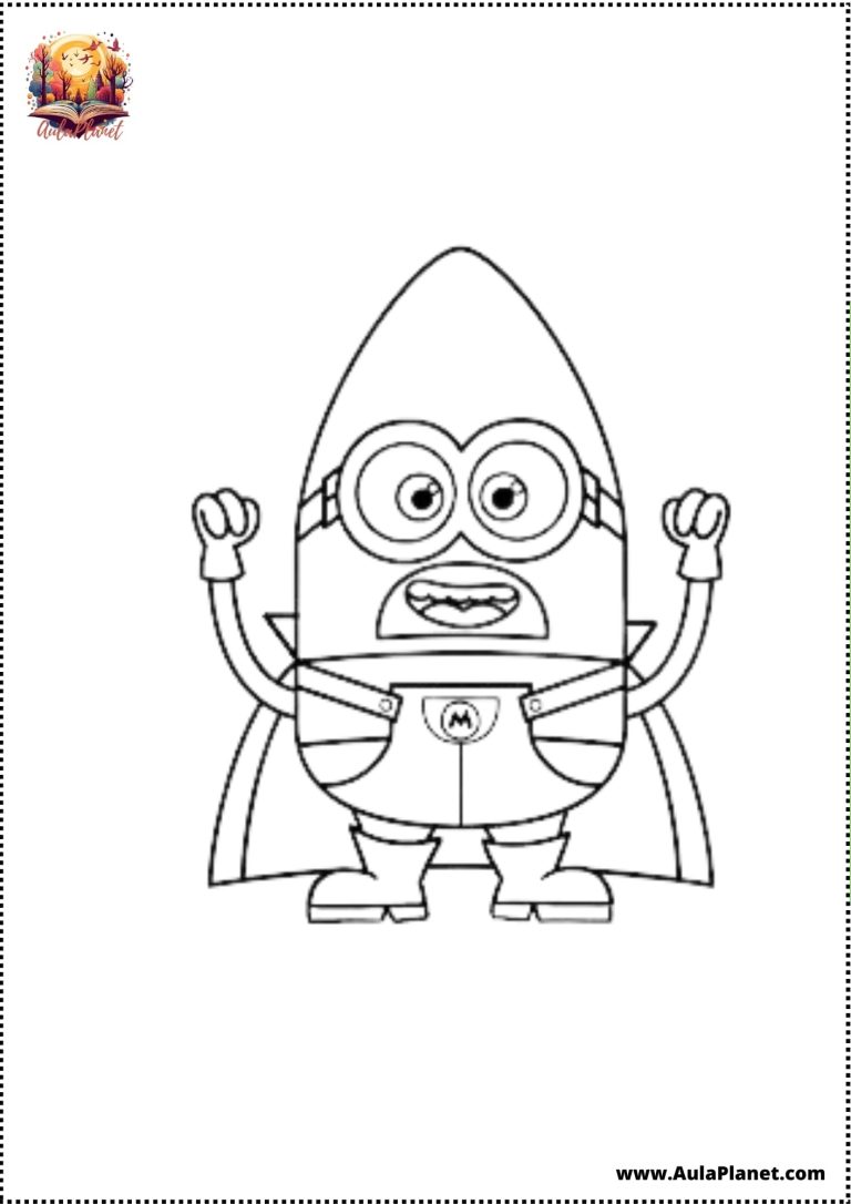 Dibujos de Gru, Mi Villano Favorito 4 para Colorear: Descarga Gratis