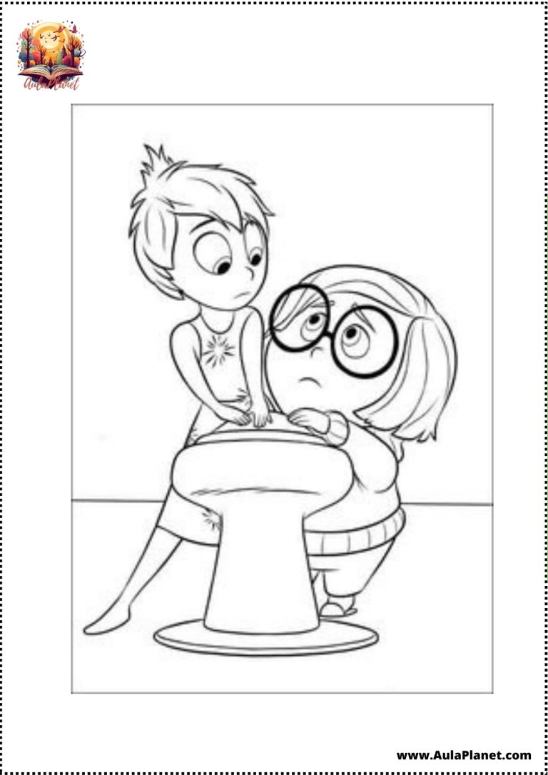 Inside Out 2 Coloring Pages: Free Printables to Download