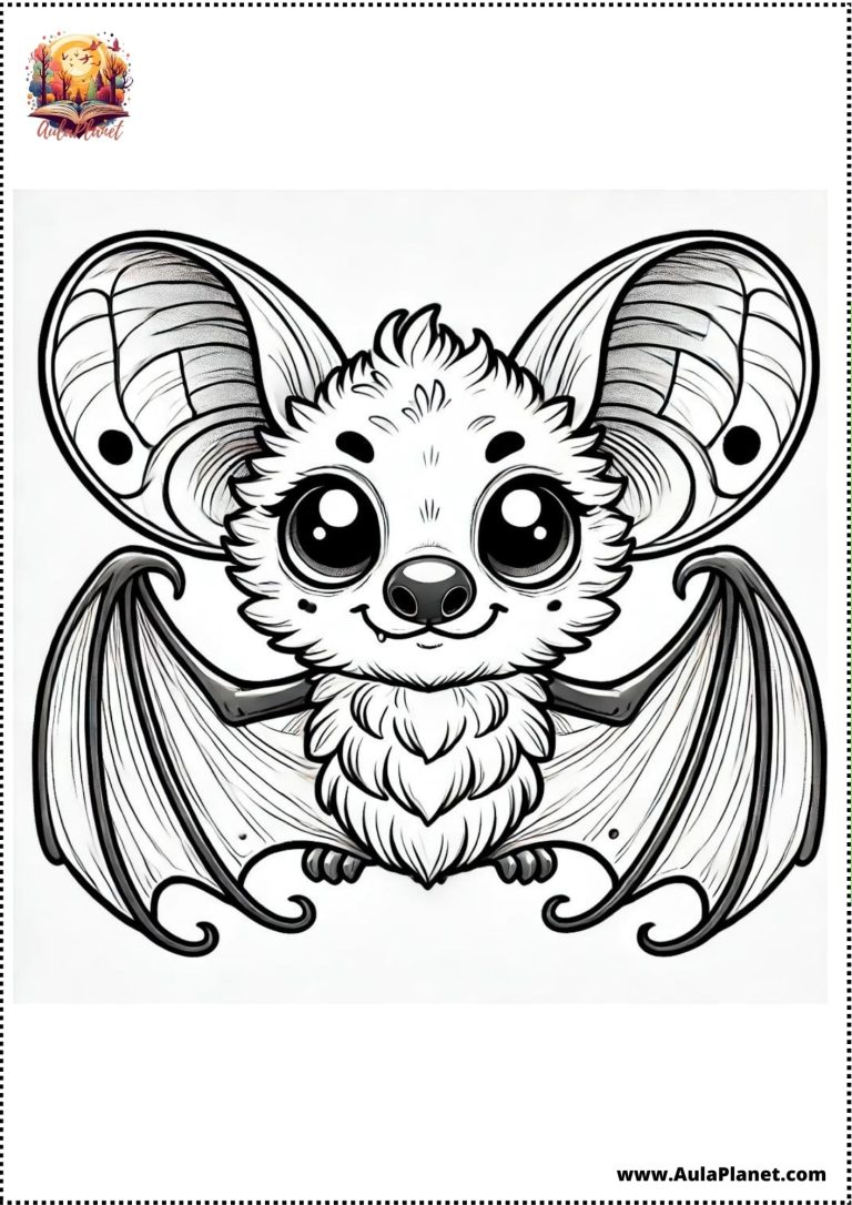 Bat Coloring Pages – Free Printables to Download and Color