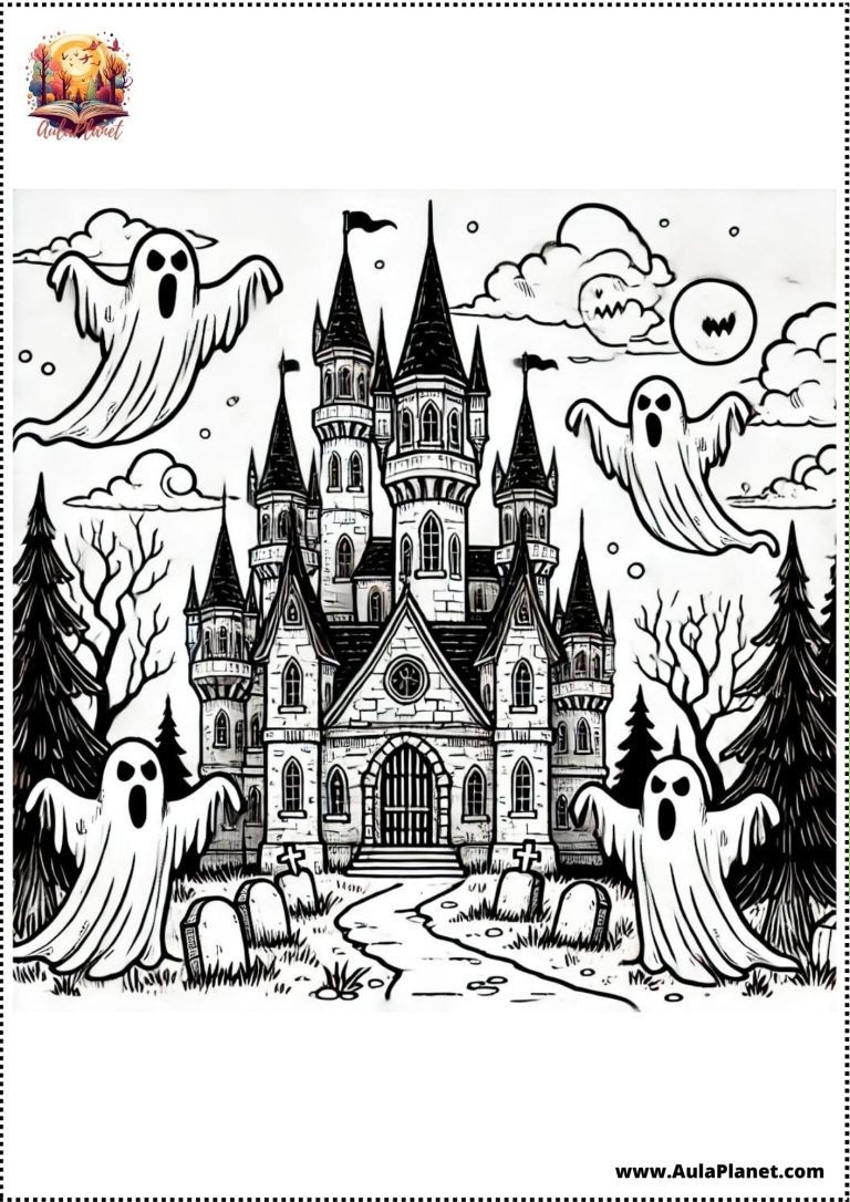 Disegni di Halloween da Colorare: Scarica e Stampa Gratis