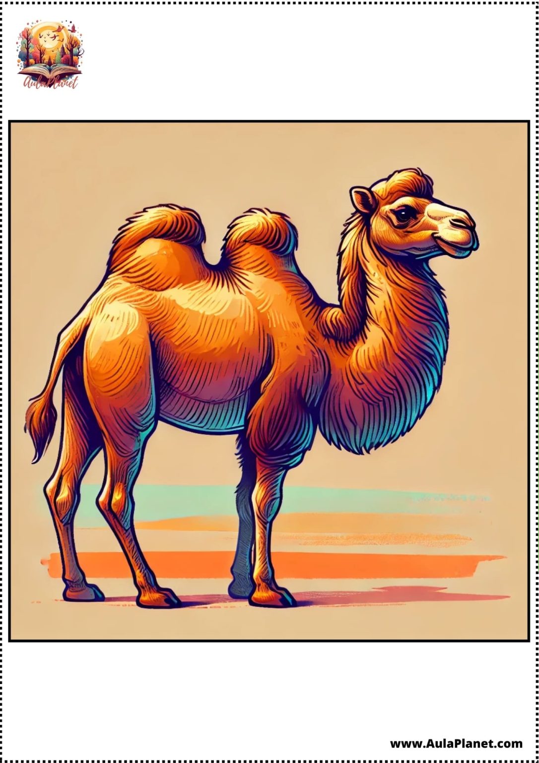 Dibujos de Camellos para Colorear – Descarga e Imprime Gratis