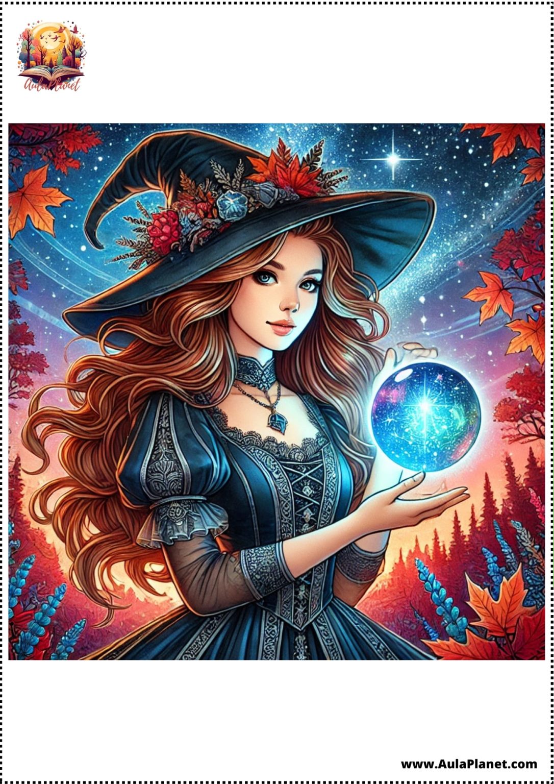 Streghe da Colorare: Disegni Gratis di Streghe Magiche