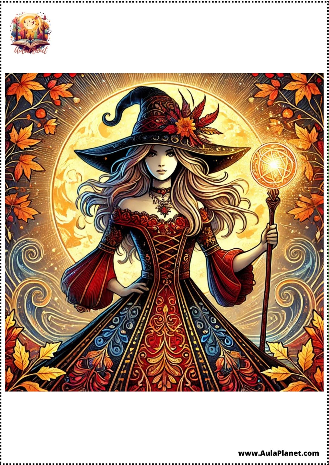 Hexen Ausmalbilder – Kostenlos herunterladen und ausdrucken