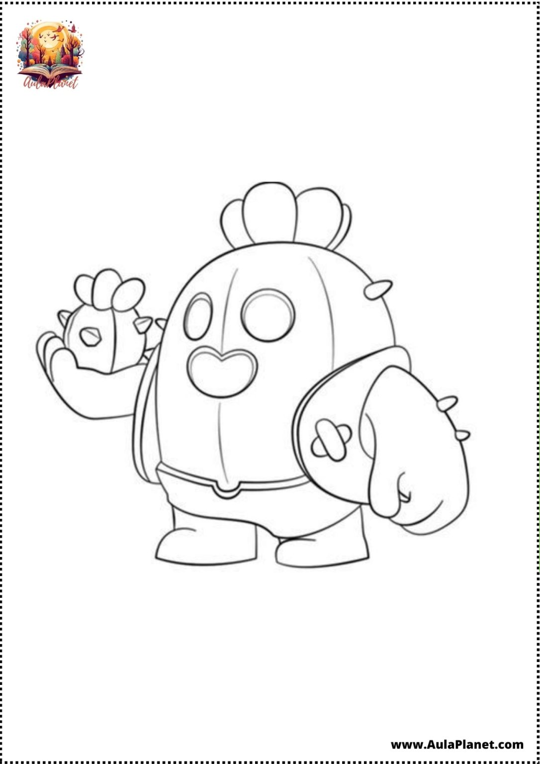 Brawl Stars Coloring Pages: Free Download and Print