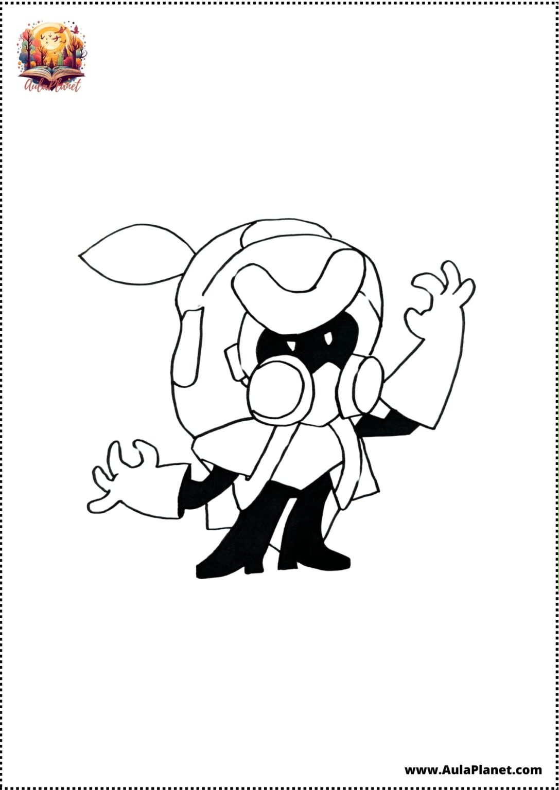 Brawl Stars Coloring Pages: Free Download and Print