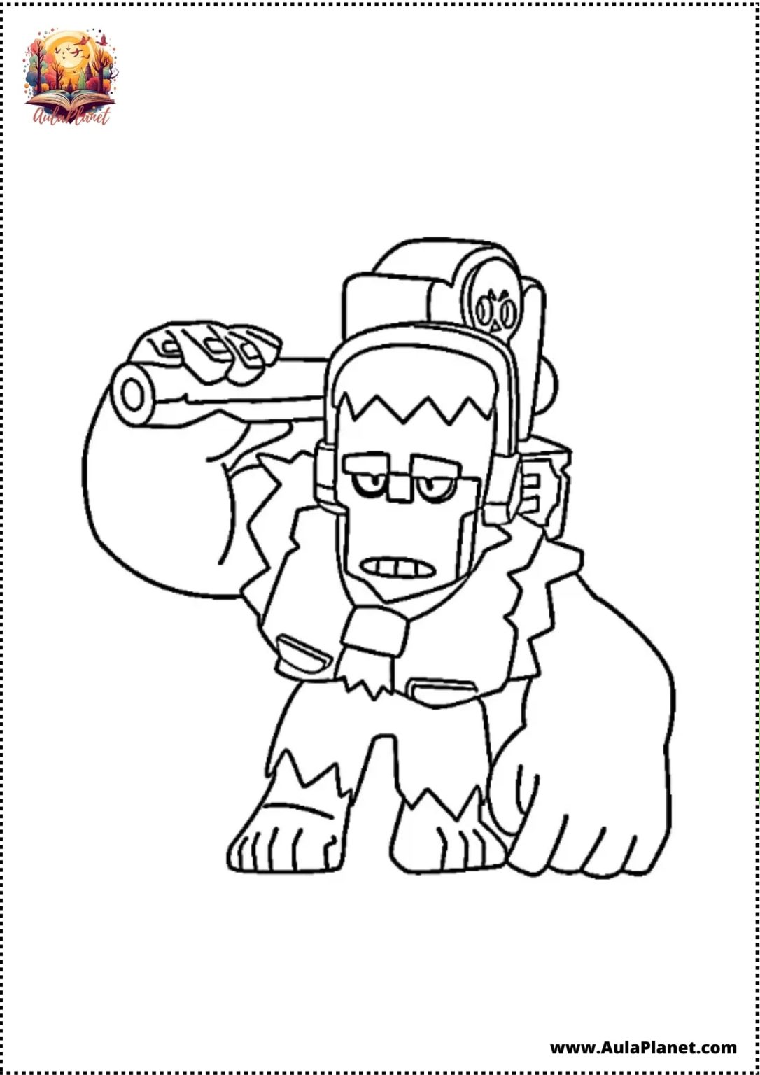 Dibujos de Brawl Stars para Colorear e Imprimir Gratis 🎨