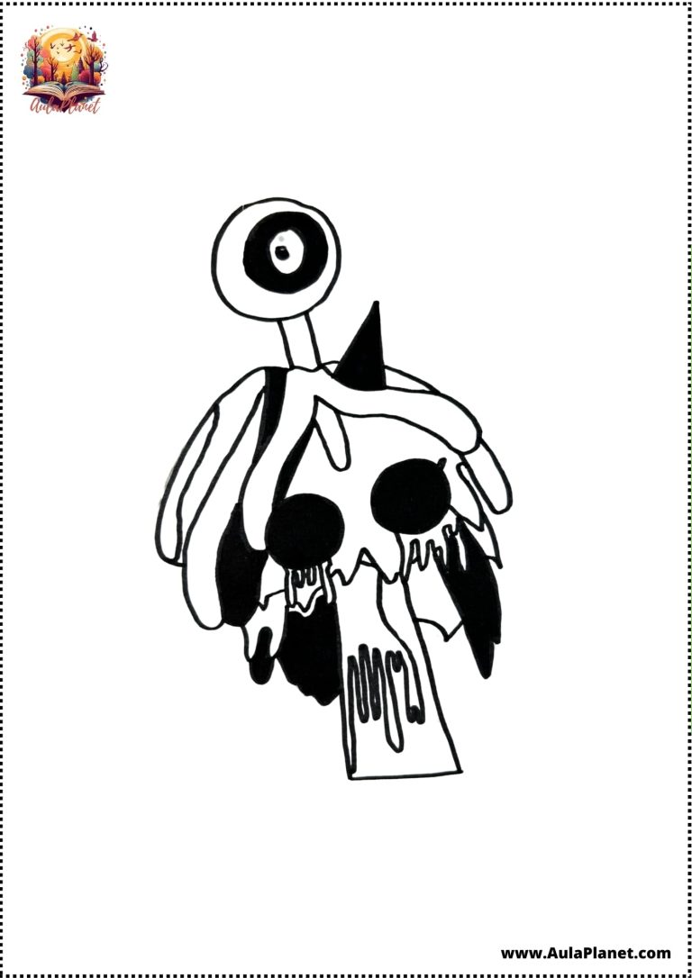 Dibujos de Sprunki para Colorear: Descarga e Imprime Gratis