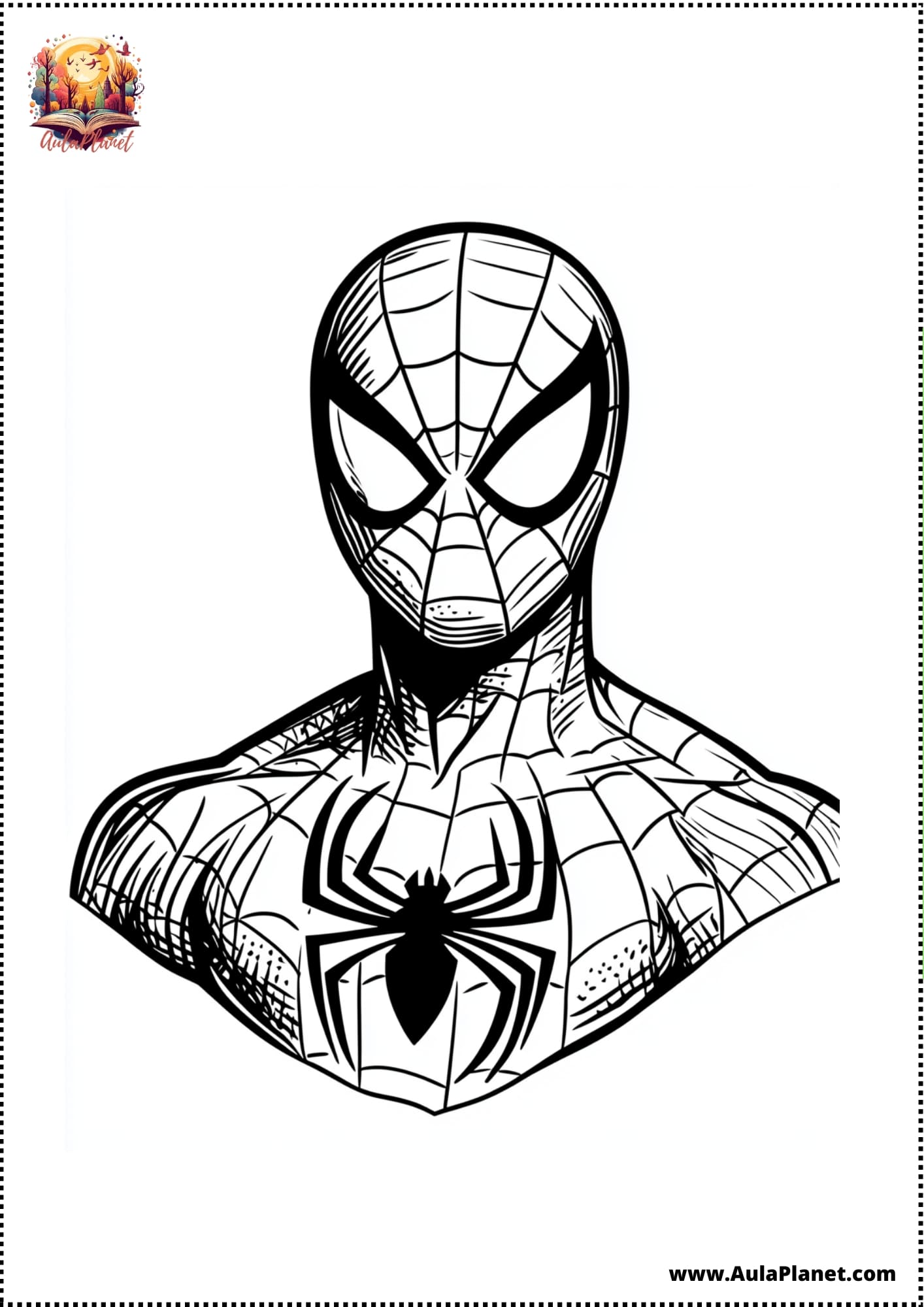 Spiderman Ausmalbilder: Kostenlos herunterladen und ausdrucken