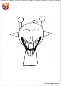 Sprunki Coloring Pages: Download and Print for Free