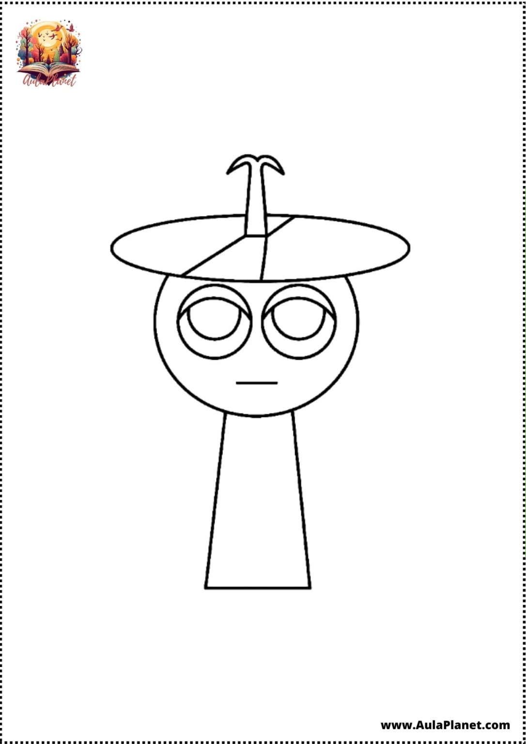 Desenhos de Sprunki para Colorir: Baixe e Imprima Grátis