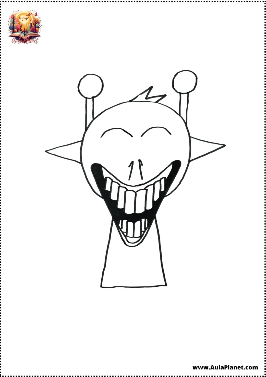 Desenhos de Sprunki para Colorir: Baixe e Imprima Grátis