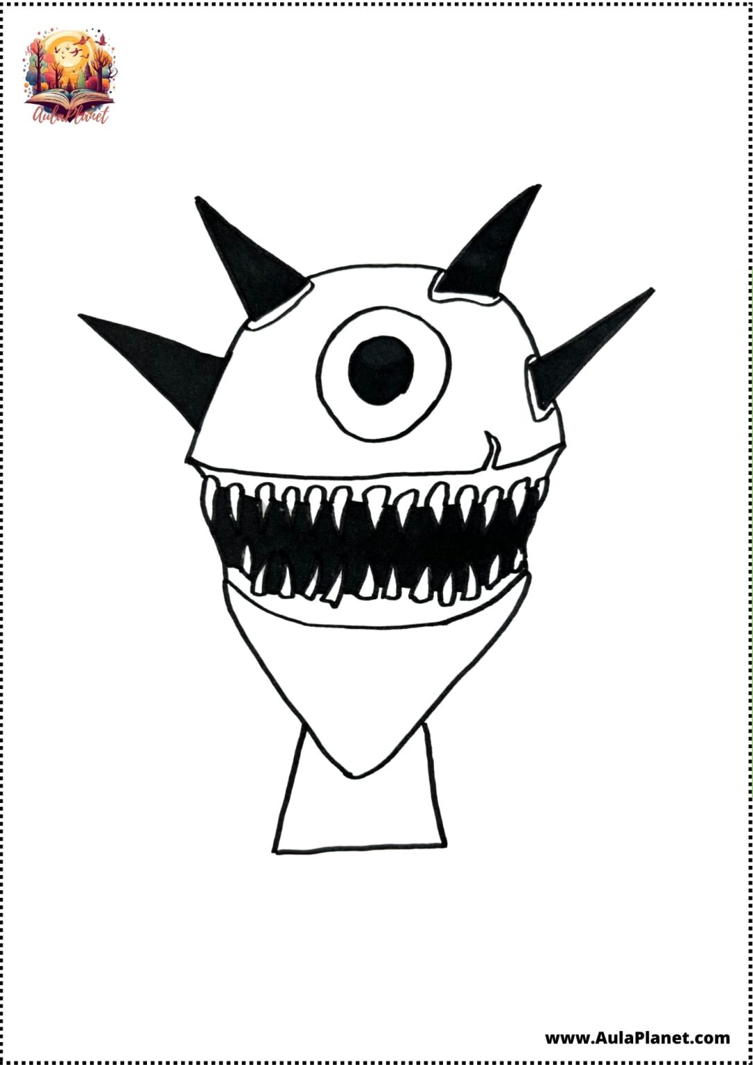 Desenhos de Sprunki para Colorir: Baixe e Imprima Grátis
