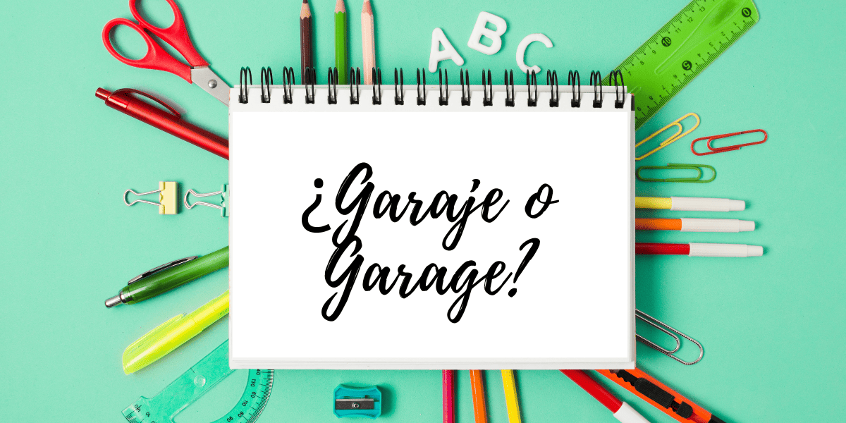 Garaje o Garage: cómo se escribe correctamente y en qué se diferencian