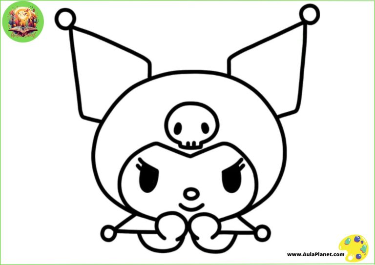 Kuromi Coloring Pages: Download and Print for Free