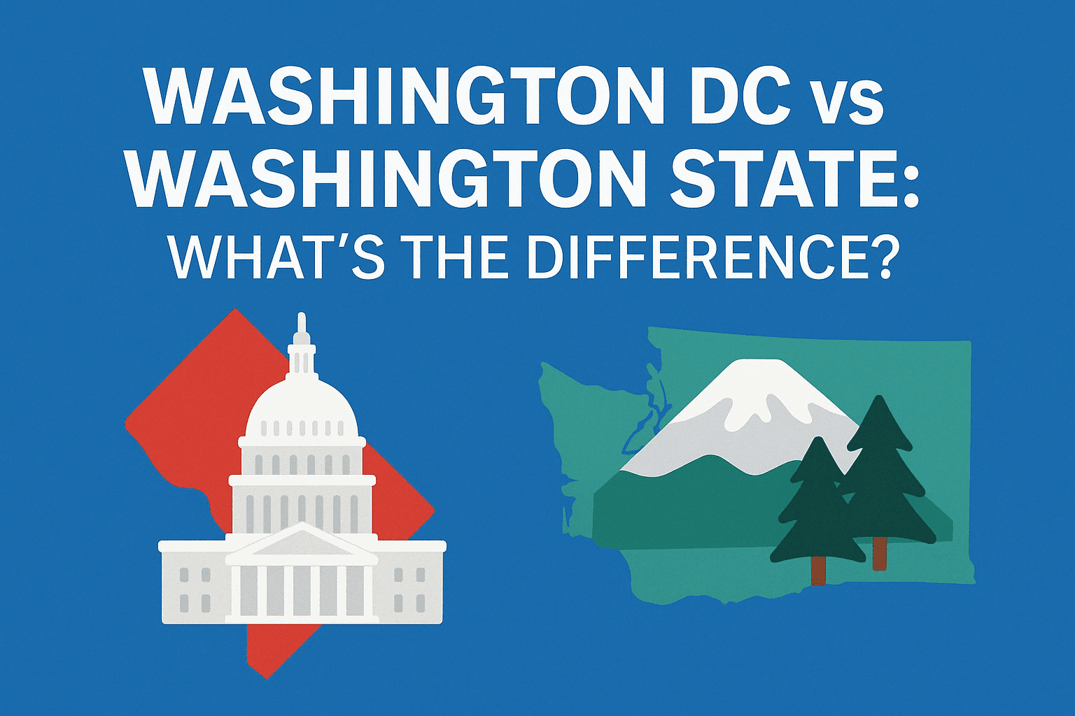 Washington DC vs Washington State: What’s the Difference?