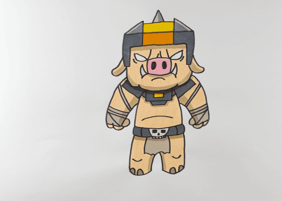 Comment Dessiner le Général Chungus | Minecraft Facile
