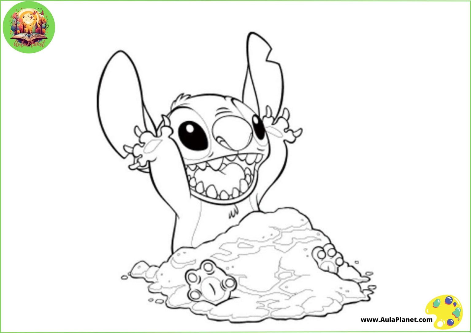 Stitch Coloring Pages to Print and Color (Free PDF Printables)