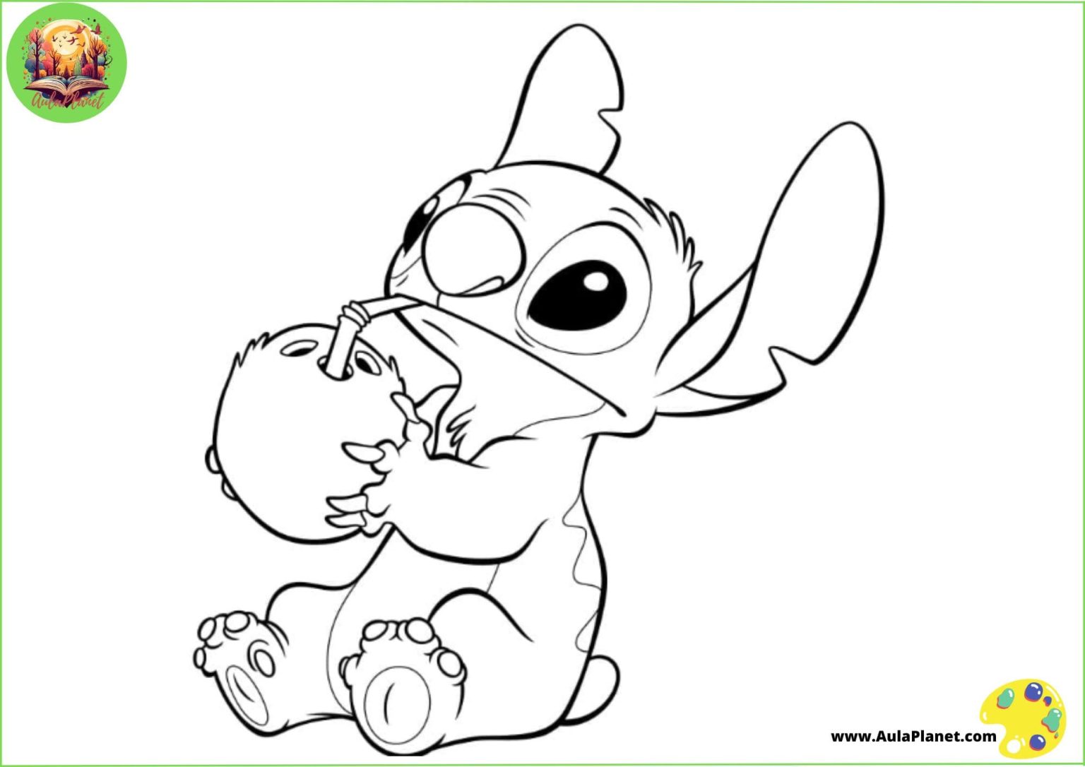 Stitch Coloring Pages to Print and Color (Free PDF Printables)