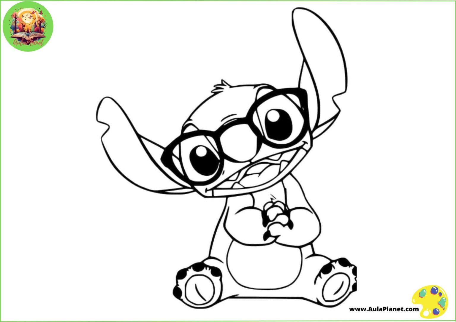 Stitch Coloring Pages to Print and Color (Free PDF Printables)