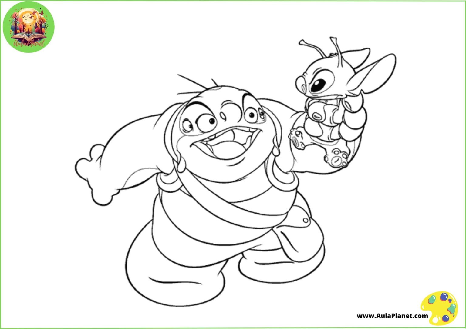 Stitch Coloring Pages to Print and Color (Free PDF Printables)