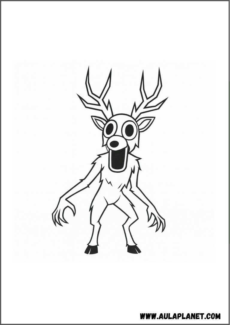 99 Nights in the Forest Coloring Pages – Free to Print