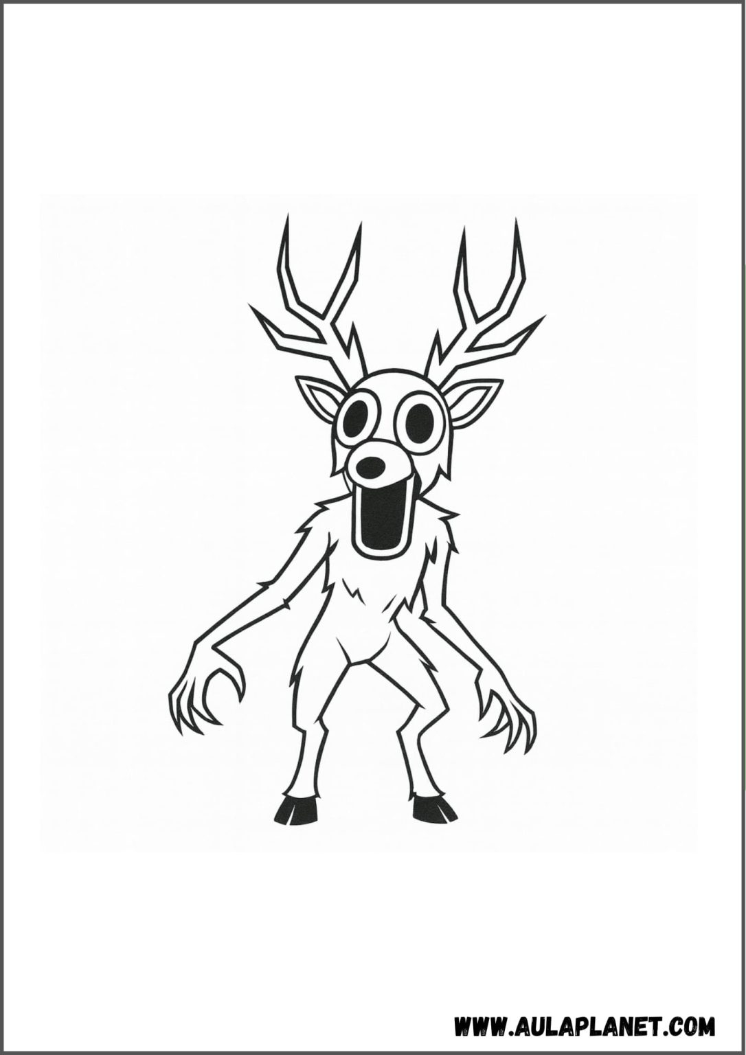 Dibujos de 99 Noches en el Bosque para Colorear – Imprime Gratis
