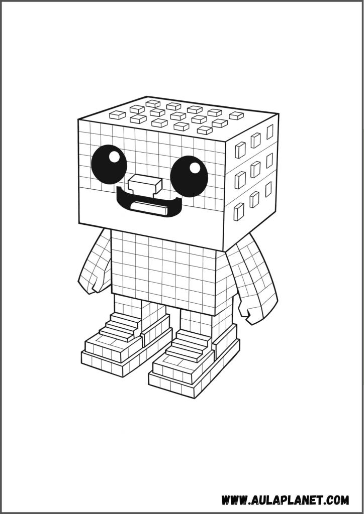 Dibujos de Roba un Brainrot para Colorear – Imprime y Descarga Gratis