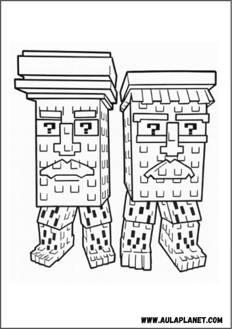 Steal a Brainrot Coloring Pages – Free Printable & Download