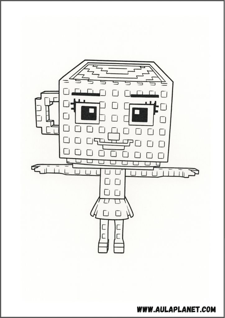 Voler un Brainrot Coloriages – Imprimer et Télécharger Gratuitement