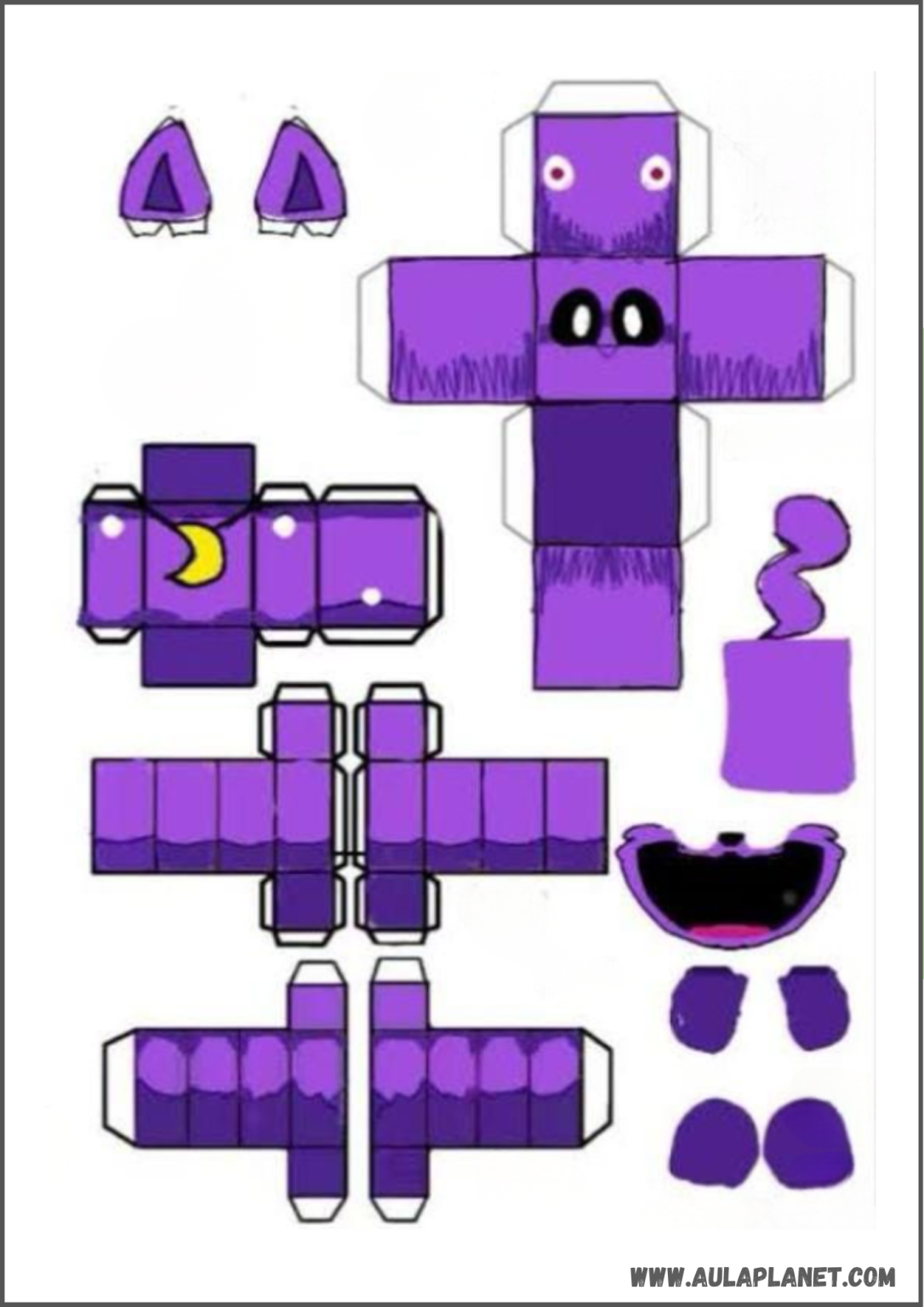 Poppy Playtime 5 Papercraft – Free Printable Paper Toys