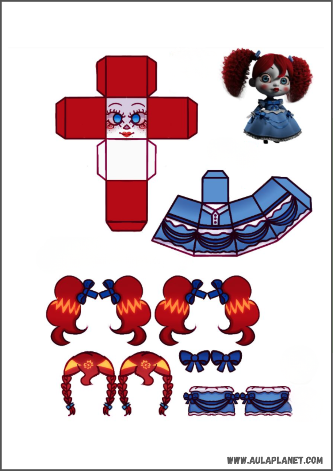 Poppy Playtime 5 Papercraft – Free Printable Paper Toys